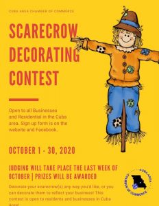 Scarecrow Decorating Contest 2020 – Cuba Area Chamber of Commerce