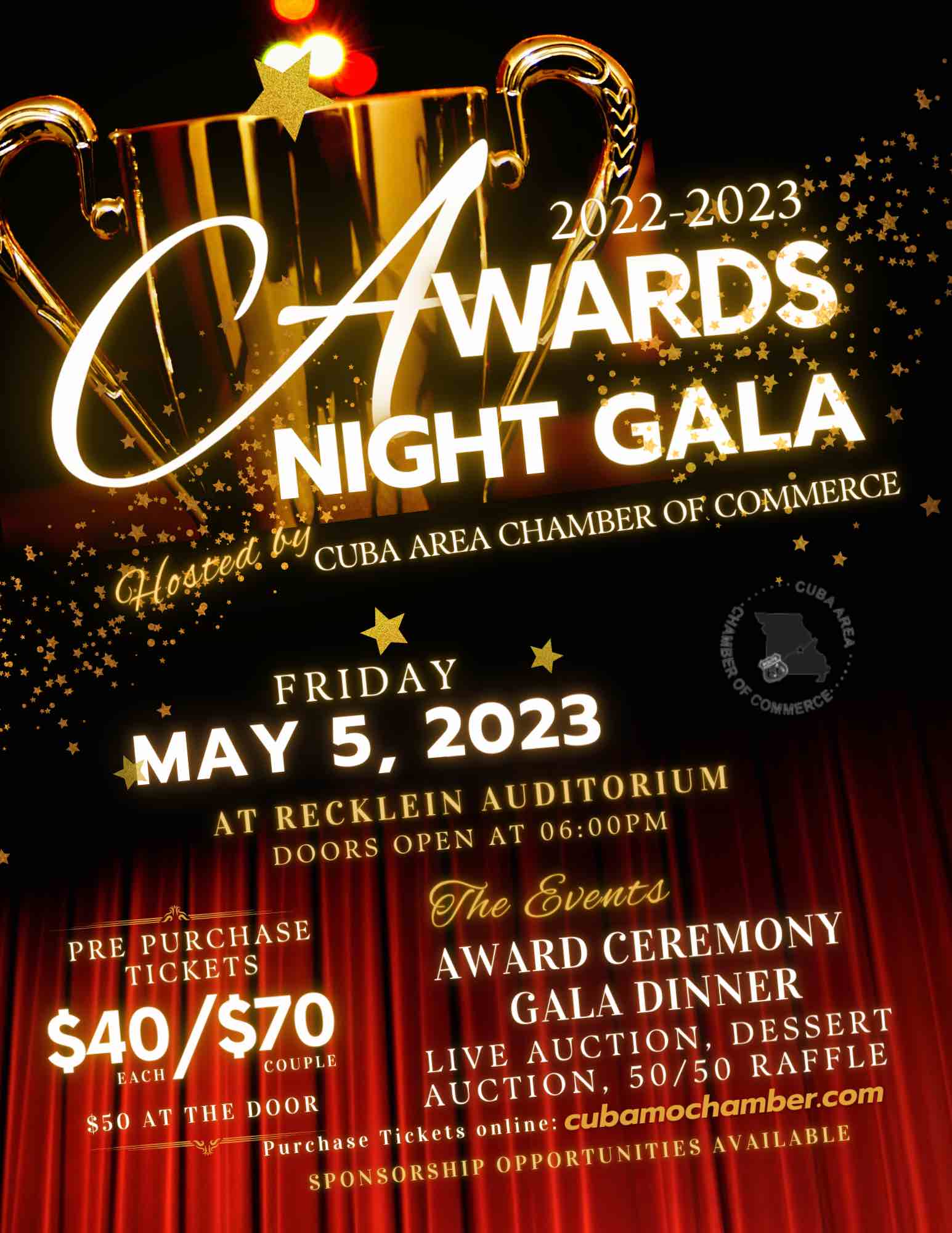 2022-2023 Annual Award Banquet – Cuba Area Chamber of Commerce